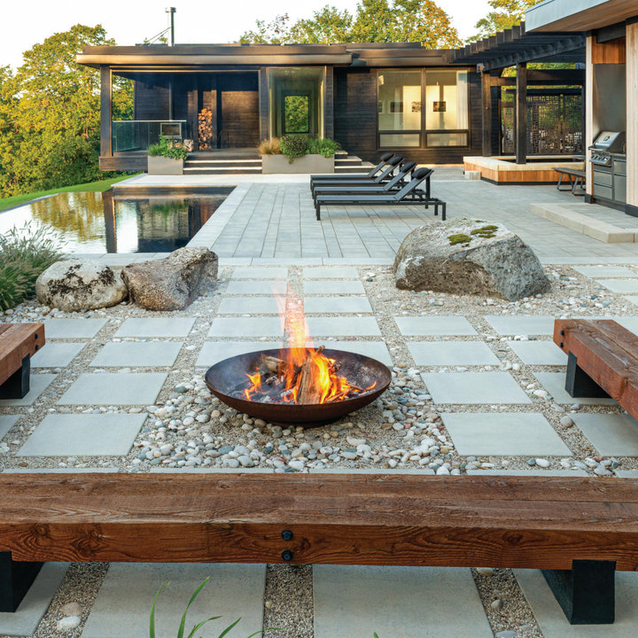 75 Beautiful Patio with Concrete Slab Ideas & Designs - June 2025 ...
