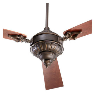 Brewster 3-Blade 60" Fan - Victorian - Ceiling Fans - by Quorum ...