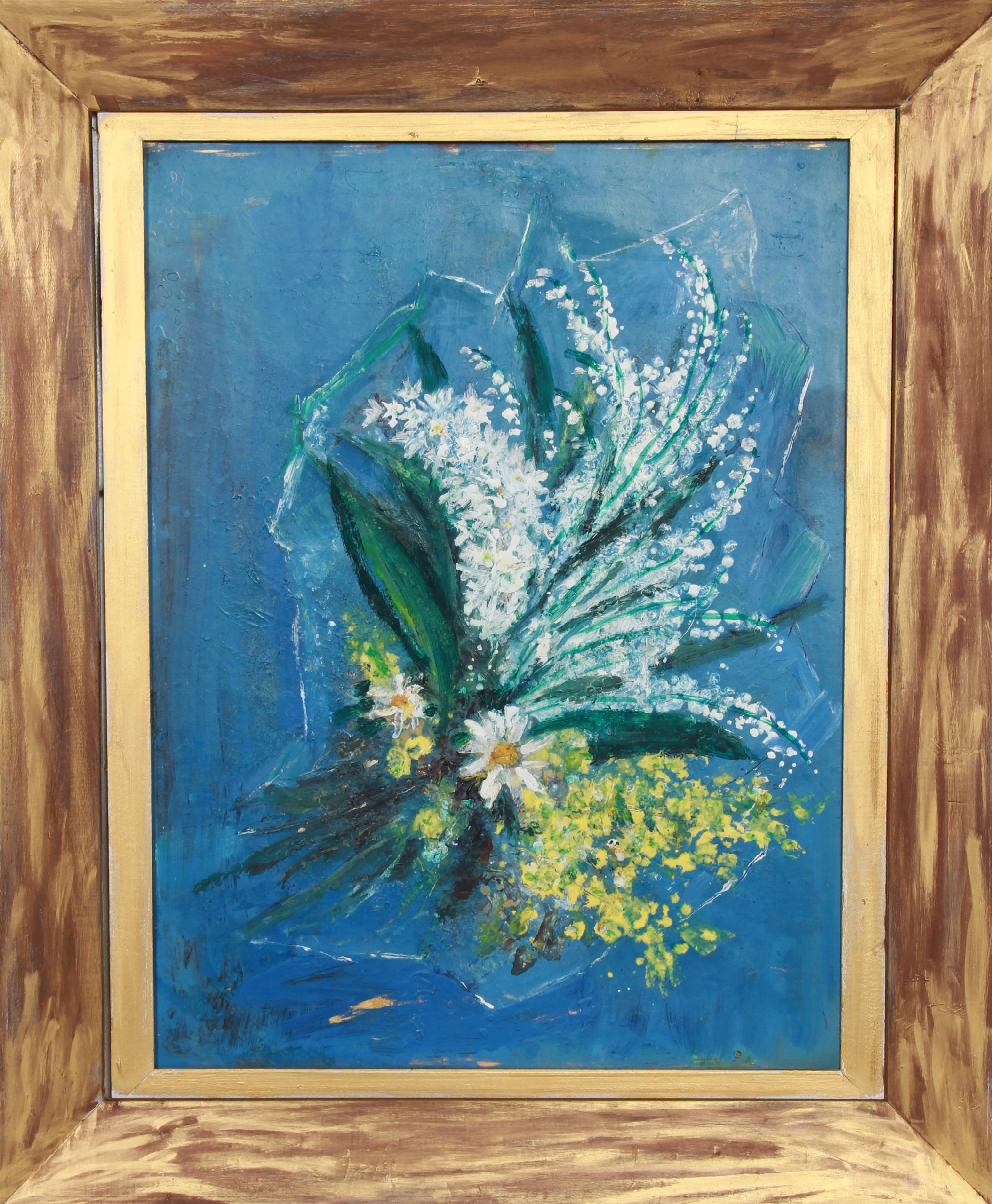 Lloyd Lozes Goff, Daisy Bouquet, Oil Painting - Fine Art Prints - by ...