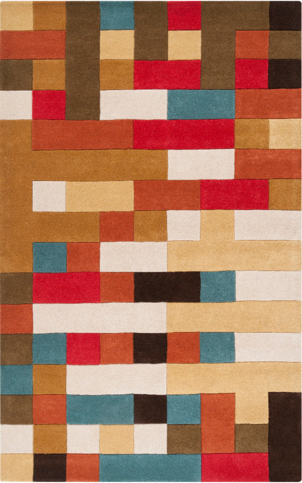 Hand Tufted Naya Wool Rug NY-5221, 2' x 3' - Contemporary - Doormats ...