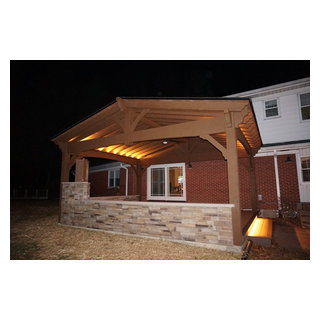 Timber Frame Covered Patio - Other - by Zengel Group | Houzz