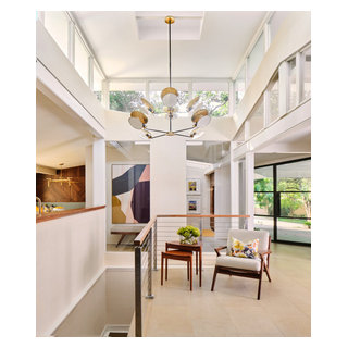 Terrell Hills Mid Century Modern Project - Midcentury - Entry - Austin ...