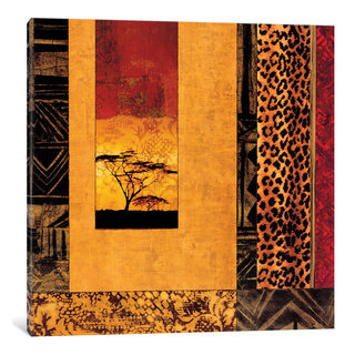 "African Studies I" by Chris Donovan, Canvas Print, 37x37x1.5 ...