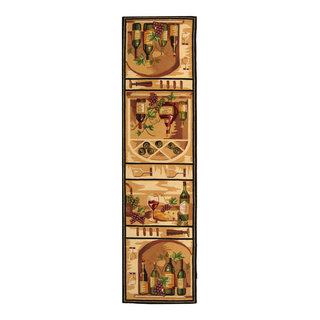 Safavieh Chelsea Collection HK254 Rug, 2'6"x10' - Farmhouse - Hall And ...