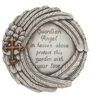 10" Guardian Angel Stepping Stone - Beach Style - Landscaping Stones ...