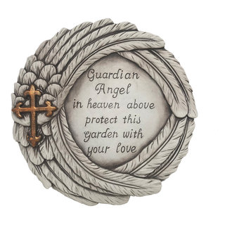 10" Guardian Angel Stepping Stone - Beach Style - Landscaping Stones ...