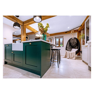 Barn Conversion House Modern Interior Design Service - Modern - Kitchen ...