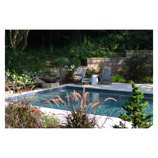 Peaceful Retreat at Home - Pool - by Cosmic Design Studio | Houzz