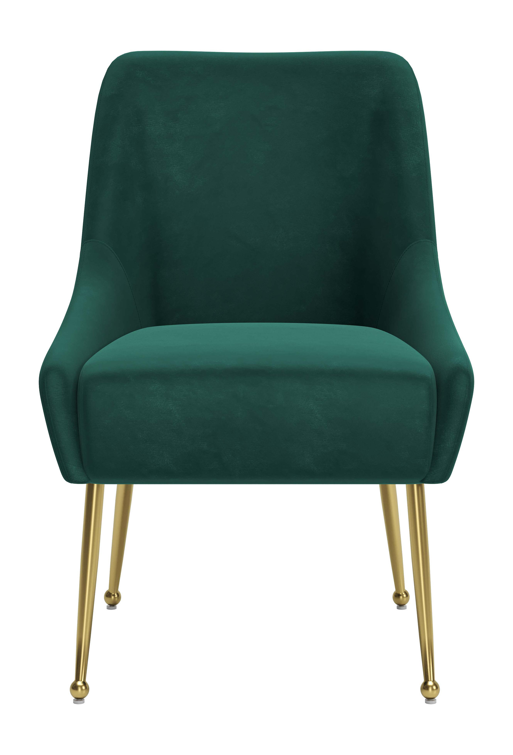 Maxine Dining Chair Green & Gold - Midcentury - Dining Chairs - by ...