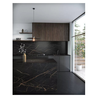 Stratum Portoro: iSlab 8'x4' Porcelain Slabs projects - Modern ...