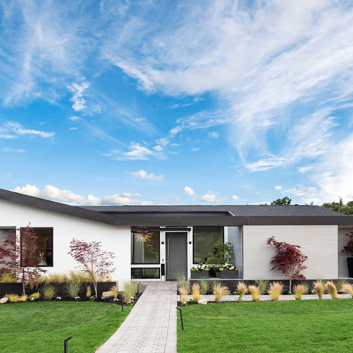 75 White One-Story Exterior Home Ideas You'll Love - November, 2025 | Houzz