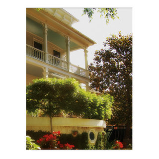 John W. Golden 'Home Garden' Canvas Art, 32"x24" - Contemporary ...
