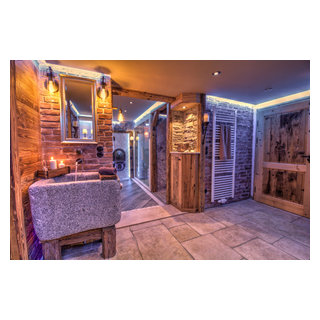 Privat Spa mit Alm Feeling - Landhausstil - Badezimmer - München - von ...