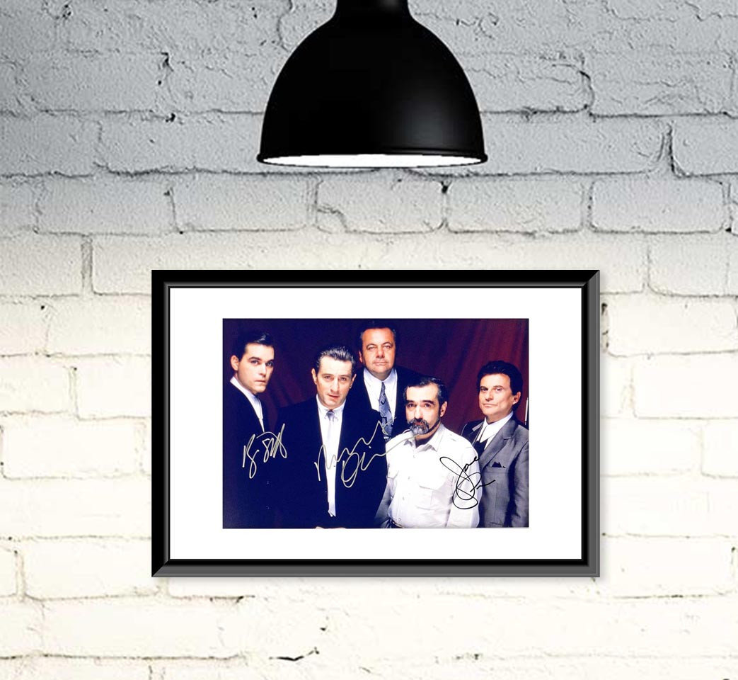 Goodfellas cast signed movie photo, 11x14 inches - Contemporary ...