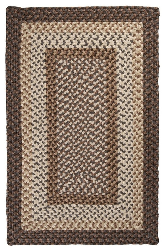 Colonial Mills Tiburon TB19 Dockside Indoor/Outdoor Area Rug, Rectangular 4'x6' - Farmhouse ...