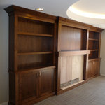 Bromi Design Lynch White and Red Flush Mount - Contemporary - Flush ...