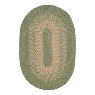 Jackson Rug, Palm, 2x3' Oval, 2'x3' Oval - Contemporary - Area Rugs ...