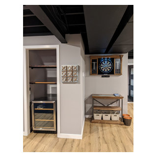 Finished Basement with Smoke Lounge - Basement - Philadelphia - by ...