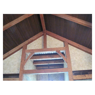 Partially Finished Lodge - Chicago - by Silver Fox Timber Frames | Houzz