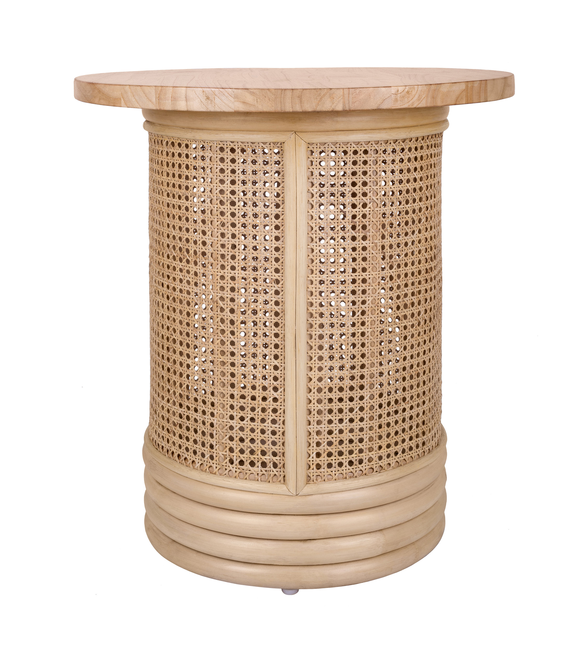 Brisa Rattan Coffee Table/ End Table With Wood Top, End Table ...