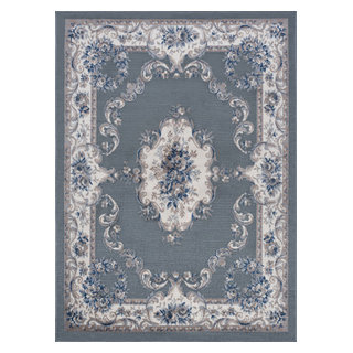 Jolie Traditional Oriental Area Rug, 8'x10' - Victorian - Area Rugs ...