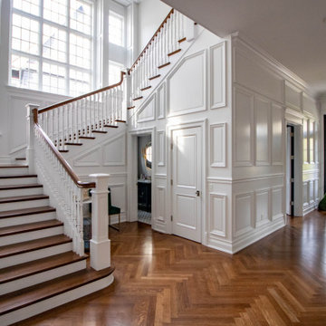 75 Wall Paneling Staircase Ideas You'll Love - January, 2026 | Houzz