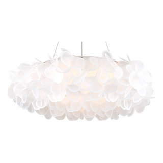 Fluffy 1 Light Pendant, 33in. - Contemporary - Pendant Lighting - by ...