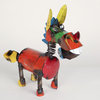 Recycled Metal Springy Donkey, Mini - Contemporary - Garden Statues And ...