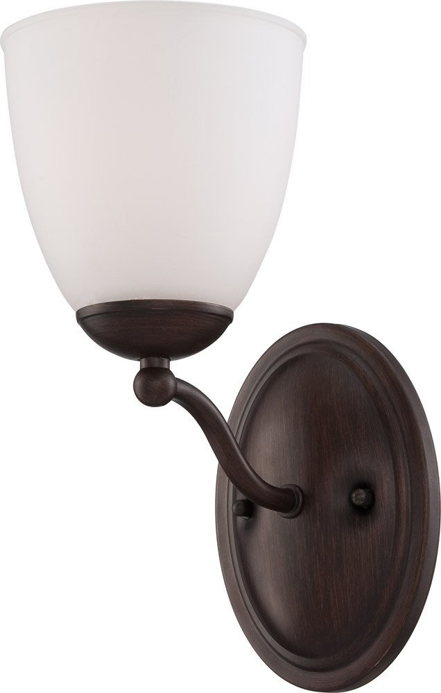 Nuvo Patton Prairie Bronze Wall Sconce Vanity Wall Light - Transitional ...