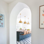 modern clé cement looking fabulous in spanish-style compound in hancock ...