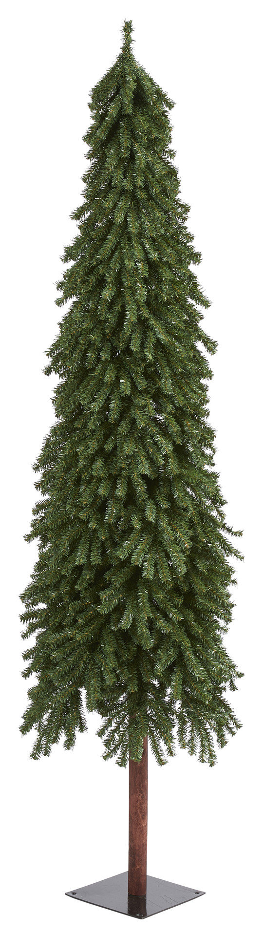 7' Grand Alpine Faux Christmas Tree With 950 Bendable Branches on ...