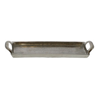 Bronze Narrow Rectangular Tray - Transitional - Serving Trays - by ...