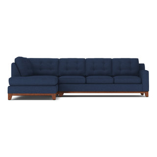 Apt2B Brentwood 2-Piece Sectional Sofa, Blue Jean, Chaise on Left ...