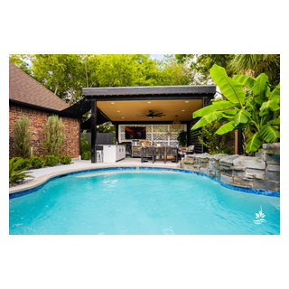 Tropical Rainforest - Asian - Pool - Dallas - by Selah Pools & Spas | Houzz