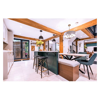 Barn Conversion House Modern Interior Design Service - Modern - Kitchen ...