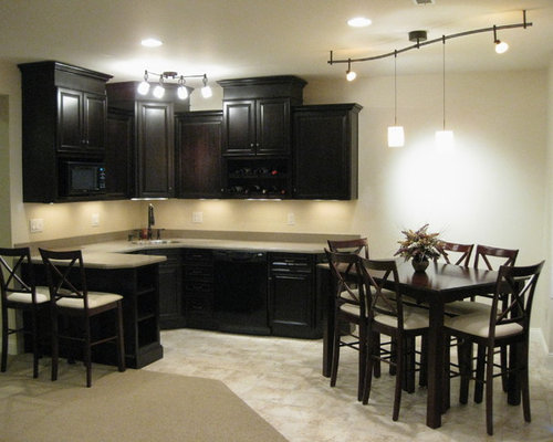 Cincinnati Small Kitchen Basement Design Ideas, Pictures, Remodel & Decor