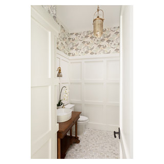 Magnolia Powder Room - Beach Style - Powder Room - Tampa - by Nautilus ...