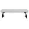 Executive Bench - Midcentury - Upholstered Benches - by AFB Decor | Houzz