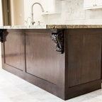 rift cut walnut Kitchen cabinets - Modern - Kitchen - San Diego - by ...