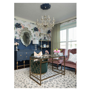Vintage Glam Home Office - Traditional - Home Office - Minneapolis - by ...