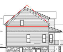 Side Elevation and Basement Layout