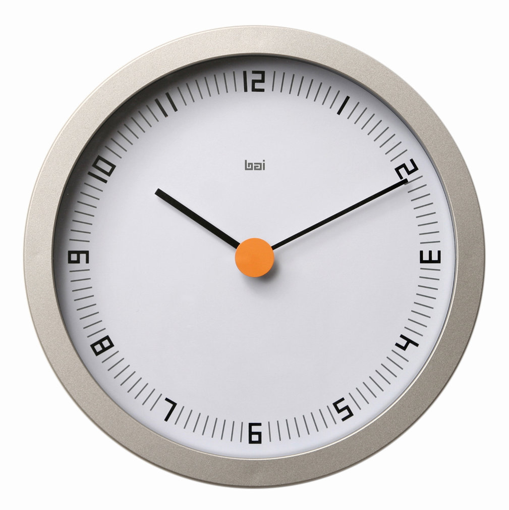 8" Studio Wall Clock Dot Zero - Contemporary - Wall Clocks - by BAI ...