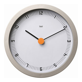 8" Studio Wall Clock Dot Zero - Contemporary - Wall Clocks - by BAI ...