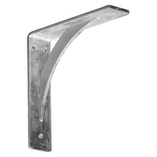 2"x20"x20" Legacy Steel Bracket, Hammered Black, 2Wx8"Dx8"H - Brackets ...