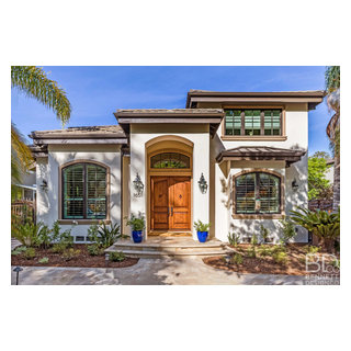 Transitional Spanish Revival Home Remodel - Transitional - Exterior ...