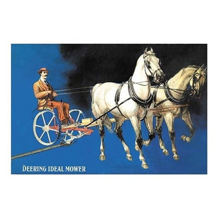 Deering Ideal Mower, 20" x 30" - Traditional - Prints And Posters - by ...