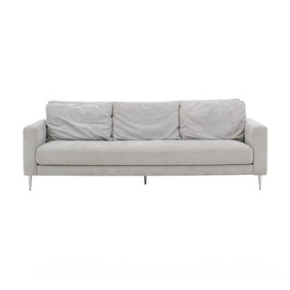 Vari Textured Velvet Lounge Sofa - Midcentury - Sofas - by TOV ...