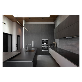 Laguna Beach 3 - Contemporary - Kitchen - Orange County - by Flashman ...
