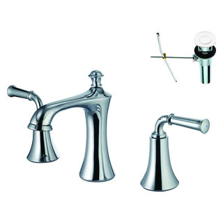 Yosemite Home Decor 2 Handle 8" Widespread Lav Faucet, Chrome, YPH1B280 ...