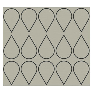 Raffi, Modern Geometric Color Wallpaper, Sample - Contemporary ...